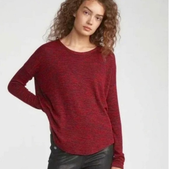 rag & bone | Tops | Rag Bone Hudson Red Top Size L | Poshmark